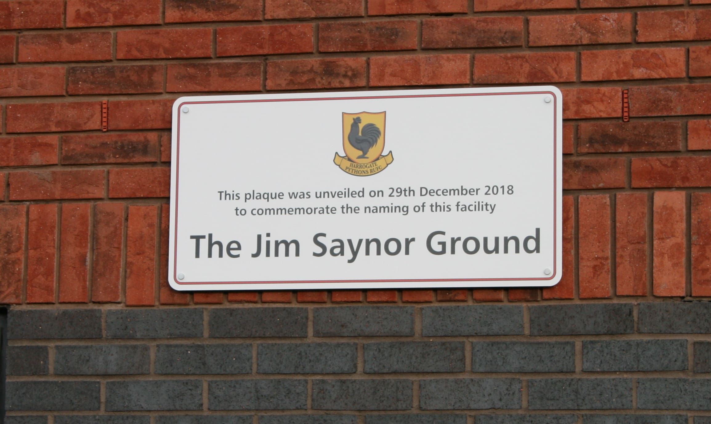 Ground Naming/Unders vs. Overs 2018 - Harrogate Pythons